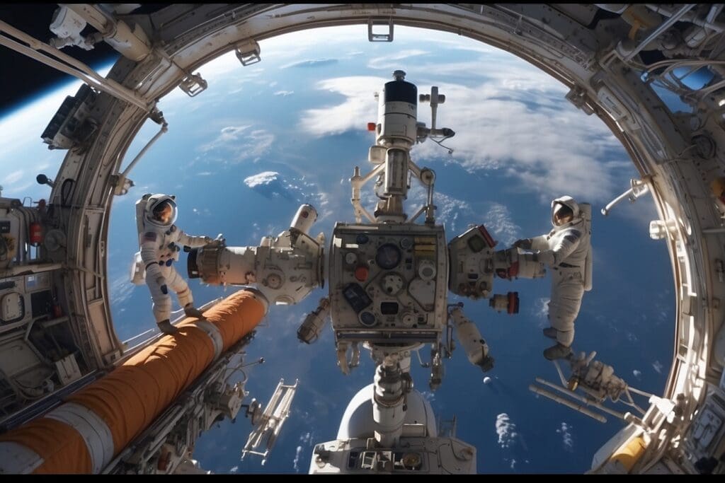 Mir and ISS: Space Station Life in Movies and Shows
