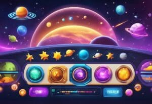 Interactive Space Games: Engaging Children in Galactic Exploration